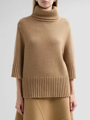 Michael Kors Funnell Neck Knit Cashmere Sweater
