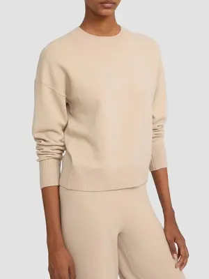 YVES SALOMON Wool Crewneck Sweater