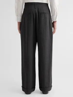 Public School Waverly Pleated-front Wool Pants