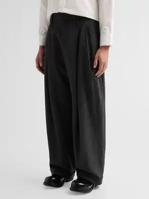 Public School Waverly Pleated-front Wool Pants