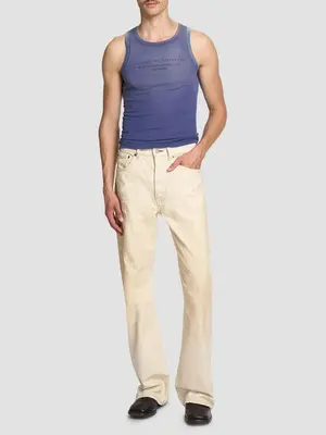 Acne Studios Eitch Logo Rib-knit Tank