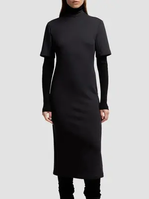 Moncler X Ee72 Edward Enninful Dress In Neoprene