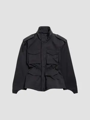 Balenciaga Hourglass Parka - Black