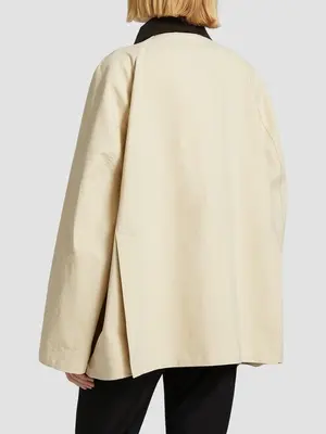 TOTEME Summer Country Wax Cotton Jacket - Peanut
