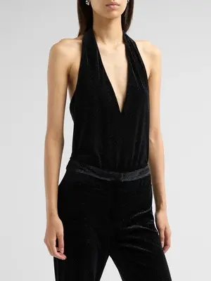 Ramy Brook Zia Embellished Bodysuit