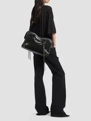 Balenciaga Le City Tote Bag - Black