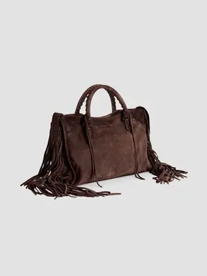 Balenciaga Le City Tote Bag - Light Espresso