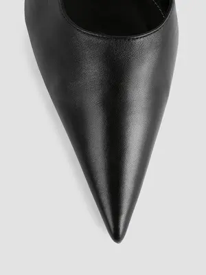 TOTEME 55mm Leather Slingback Pumps