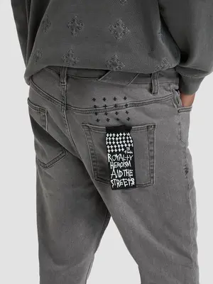 Ksubi Chitch Prodigy Logo Flap Jeans