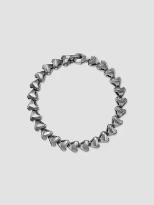 David Yurman Armory Link Bracelet In Anthracite Titanium, 9.5mm