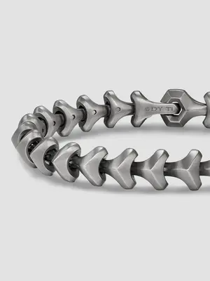 David Yurman Armory Link Bracelet In Anthracite Titanium, 9.5mm
