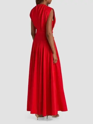Acler Innoxhill Pleated Maxi Dress