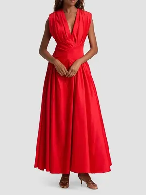 Acler Innoxhill Pleated Maxi Dress