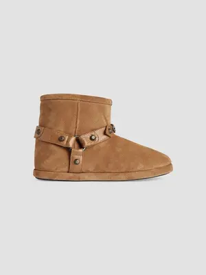 Balenciaga Alaska Soft Booties - Camel
