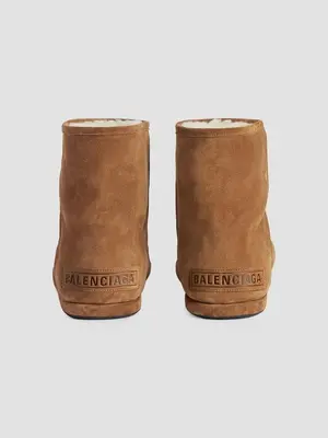 Balenciaga Alaska Soft Booties - Brown