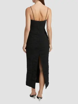 Acler Walsworth Ruched Midi Dress