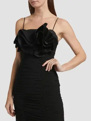 Acler Walsworth Ruched Midi Dress