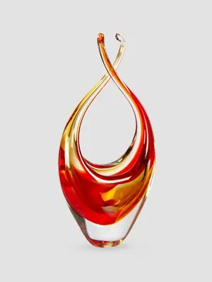 DALE TIFFANY Sunset Embrace Glass Sculpture