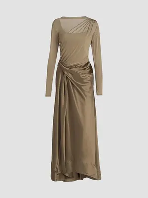 Acler Forever Young Shiren Maxi Dress - Pecan