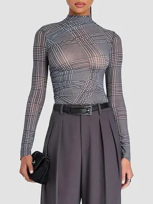 SEROYA Christina Mesh Top