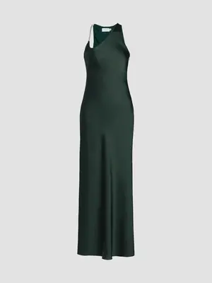 Significant Other Abbey Satin Trapeze Maxi Dress