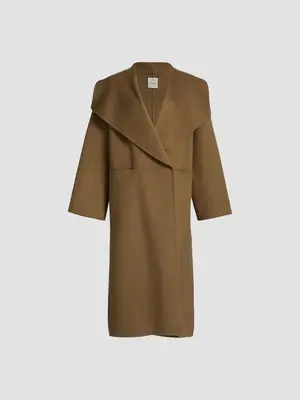 TOTEME Signature Wool-cashmere Coat - Hazel