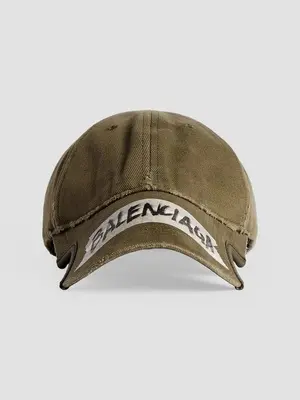 Balenciaga Masking Tape Cap - Khaki