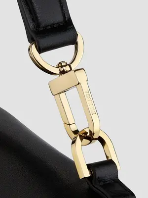 TOTEME T-lock Nylon & Leather Satchel