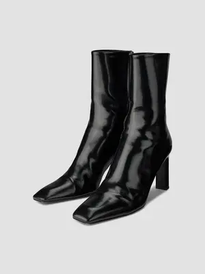 TOTEME Glossy 85mm Leather Boots