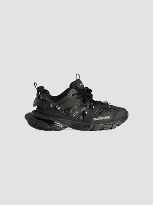 Balenciaga Track Piercing Sneakers - Black
