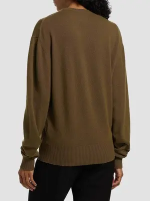 TOTEME Classic Wool-silk Crewneck Sweater