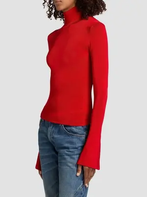 Brandon Maxwell The Dawson Turtleneck Top