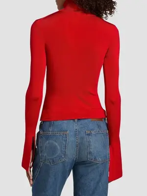 Brandon Maxwell The Dawson Turtleneck Top