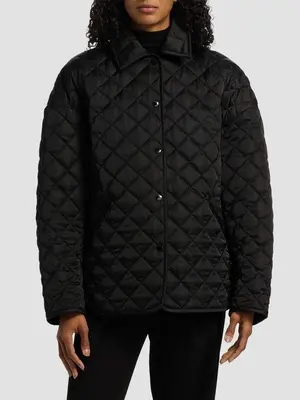 TOTEME Collared Quilted Jacket