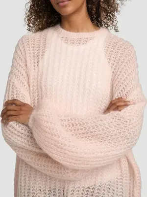 TOTEME Puffed Knit Oversized Sweater