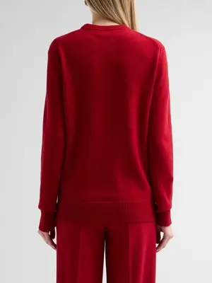 Michael Kors Wool-silk-cashmere Knit Crewneck Sweater