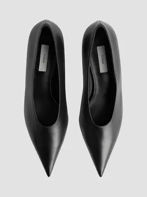 TOTEME Sharp 35mm Nappa Leather Pumps