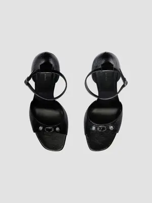 Balenciaga City Uptown Heel Sandals