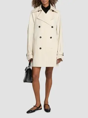 TOTEME Washed Cotton Trench Coat