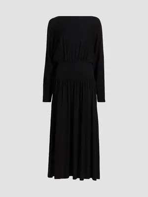 TOTEME Boatneck Jersey Maxi Dress
