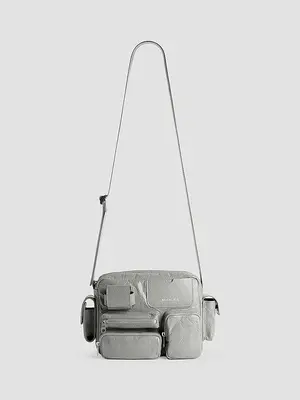 Balenciaga Superbusy Camera Bag - Grey