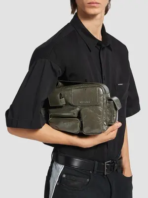 Balenciaga Superbusy Camera Bag - Khaki