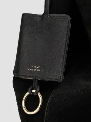 TOTEME T-lock Suede Satchel