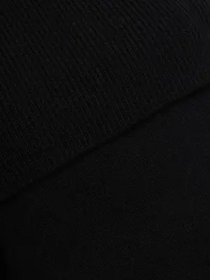 SAKS FIFTH AVENUE Cashmere Off-the-shoulder Sweater - Black