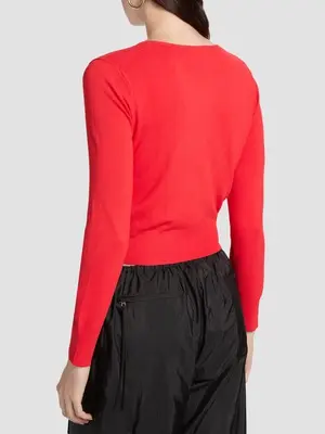 Brandon Maxwell The Ellery Shrunken Cardigan