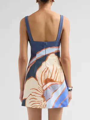 Acler Femme Fatale Glider Floral Mini Dress