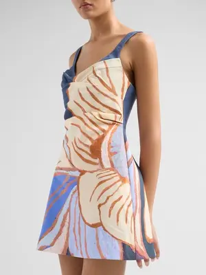 Acler Femme Fatale Glider Floral Mini Dress