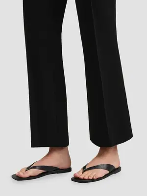 A.emery Kinto Lizard-embossed Sandals