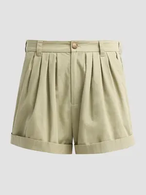 DÔEN Declan Pleated Shorts