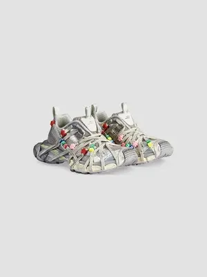 Balenciaga 3xl Extreme Lace Sneakers - Eggshell Multicolor